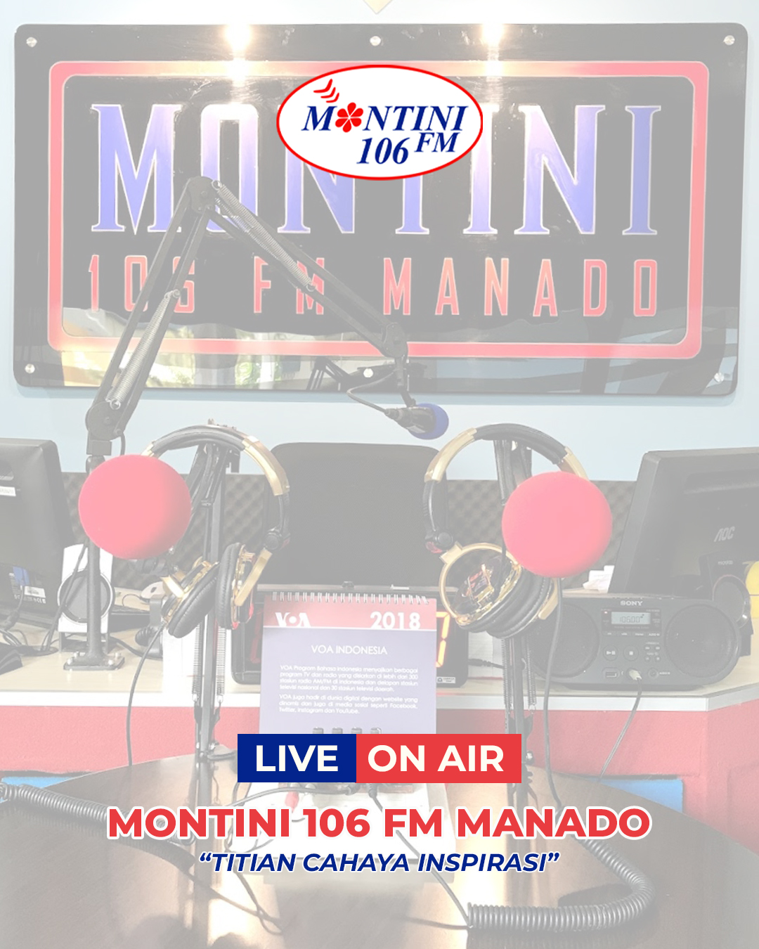 Montini 106 FM Manado - Radio Montini